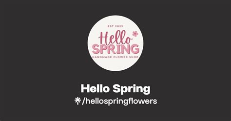 Hello Spring Linktree