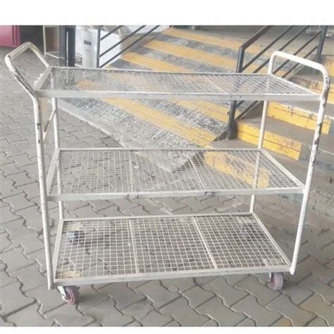 Mild Steel Industrial Trolley At Rs 100 Mild Steel Trolley In Rewari