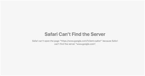 Safari Cant Find The Server 7 Ways To Fix It The Mac Observer
