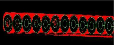 Output Of Circular Edge Detection Technique For Correct Packet