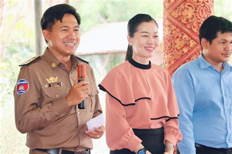 រសៀលថ្ងៃទី១៣ ខែឧសភា ឆ្នាំ២០២៤ លោកជំទាវ អនហេង លក្ខិណា ប្រធាន គ ក ស ក