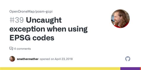 Uncaught Exception When Using Epsg Codes · Issue 39 · Opendronemap