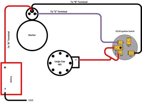 GM HEI Wiring Diagram for Ignition System