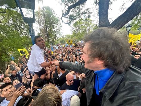 Javier Milei Visitó Mendoza “la Próxima Elección Es La Más Importante