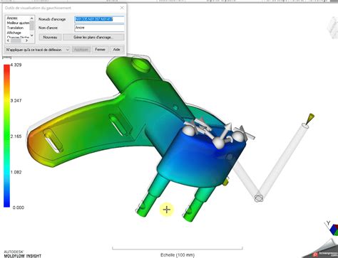 Moldflow 2025 Modifier La Taille Des Points Mesurés Sur Le Graphique Xy Plot Et Les Résultats