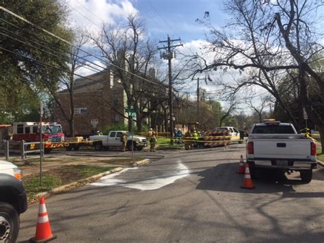 2 Gas Main Breaks Force Lane Closures Evacuations
