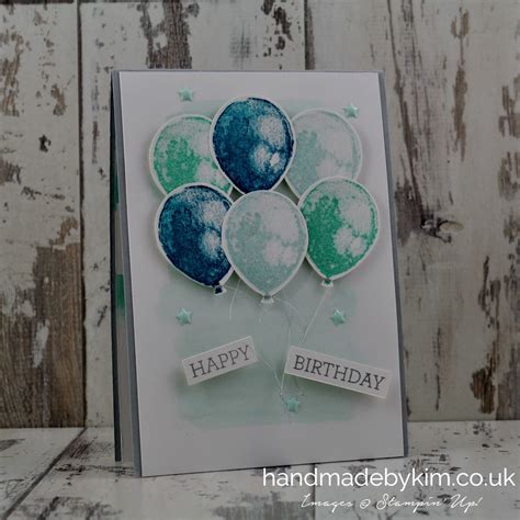 International Blog Hop A Bunch Of Balloons Birthday Cards Make Take Kit Giveaway Kim