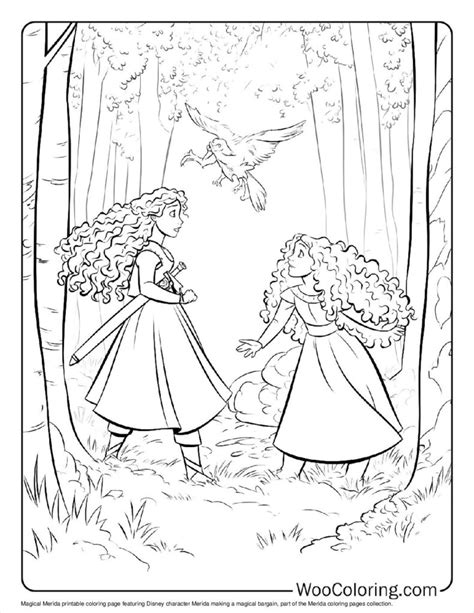 100 Merida Coloring Pages Free Pdf To Print Woo Coloring