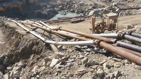 Luhri Hydro Power Project Himachal Dewatering 120 Hp Youtube