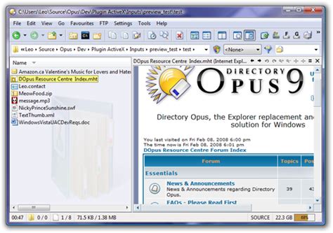 Activex Preview Office Web Plugin For Directory Opus
