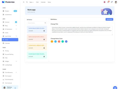 Modernize Nuxt 3 Admin Dashboard Vuetify