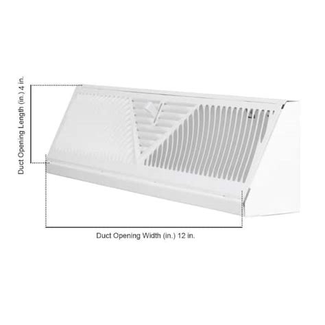 Baseboard Registers And Grilles The Home Depot