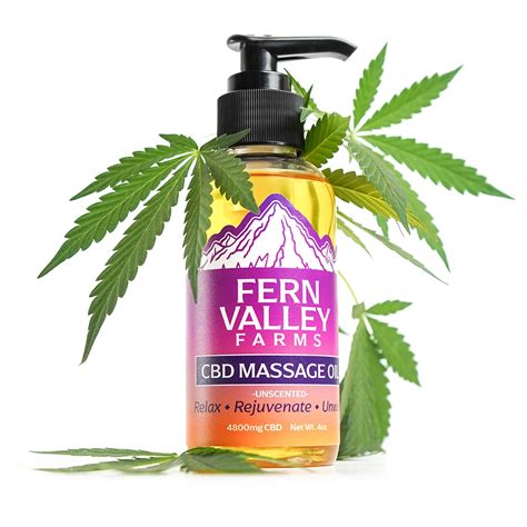Cbd Massage Oil Fern Valley Farms