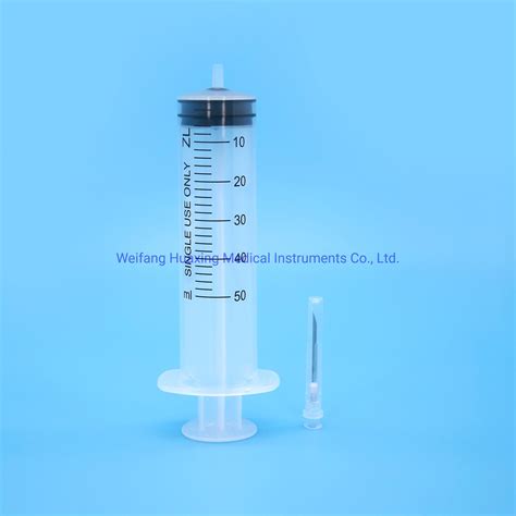Goldenwell Three Parts Luer Sliplock Tip 5ml Hypodermic Disposable