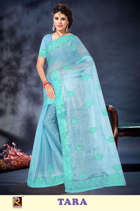 Tara By Ronisha Fashion Designer Fancy Jimmy Choo Printed Sarees