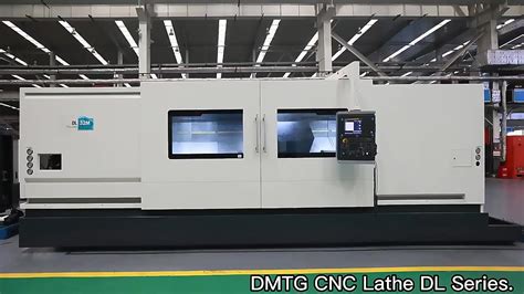 Tornos Industriales Dmtg Slant Bed Cnc Lathe Heavy Duty Dl 25m Dl 32m Dl 40m Cnc Lathe Precision