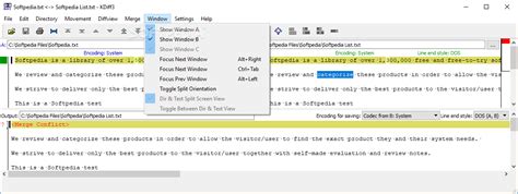 Kdiff3 Download Free Windows 1 12 3 Softpedia