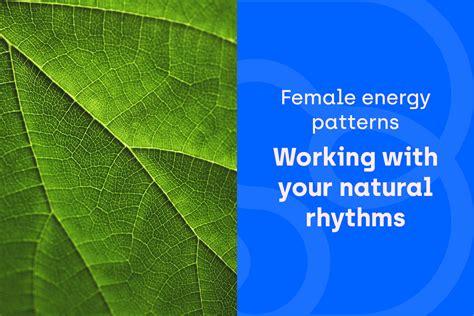 The Science Of Female Energy Patterns Working With Your Natural Rhythms Back In Shape Health
