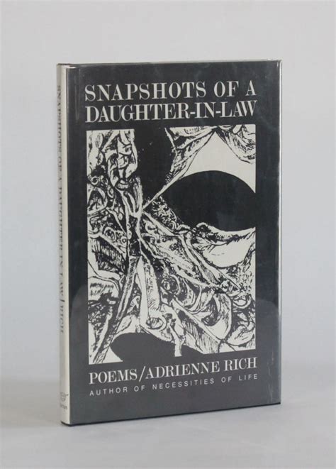 Snapshots Of A Daughter In Law Poems 1954 1962 Adrienne Rich
