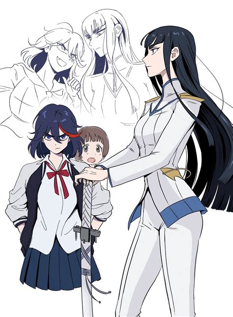 Mankanshoku Mako Kiryuuin Satsuki Matoi Ryuuko Mankanshoku