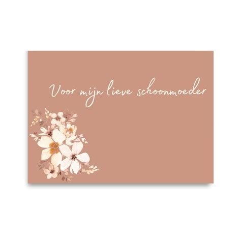 Kaartje Voor Mijn Lieve Schoonmoeder Shokrannl