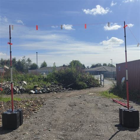 Site Safety Goal Posts Oaklands Plastics