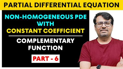 partial differential equation non homogeneous pde rules of cf and pi