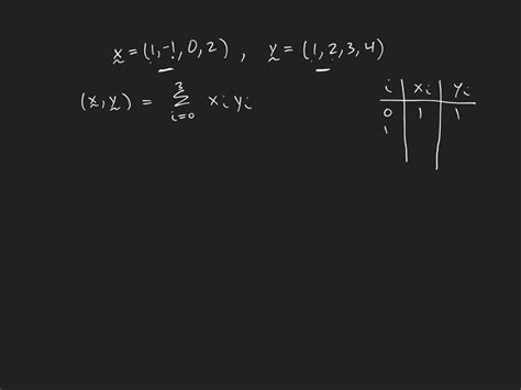 Compute The Dot Product X ·y For The Given Pair Of Vectors And The Cosine Of The Angle Between
