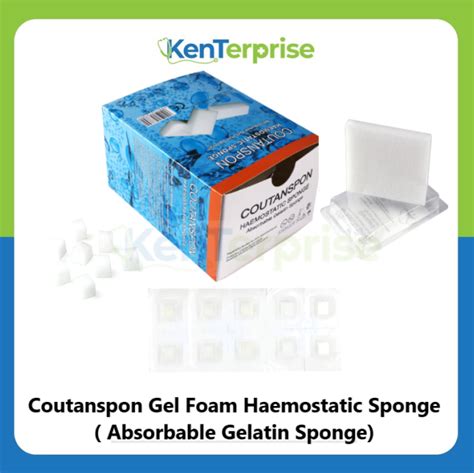 Coutanspon Gel Foam Haemostatic Sponge Absorbable Gelatin Sponge