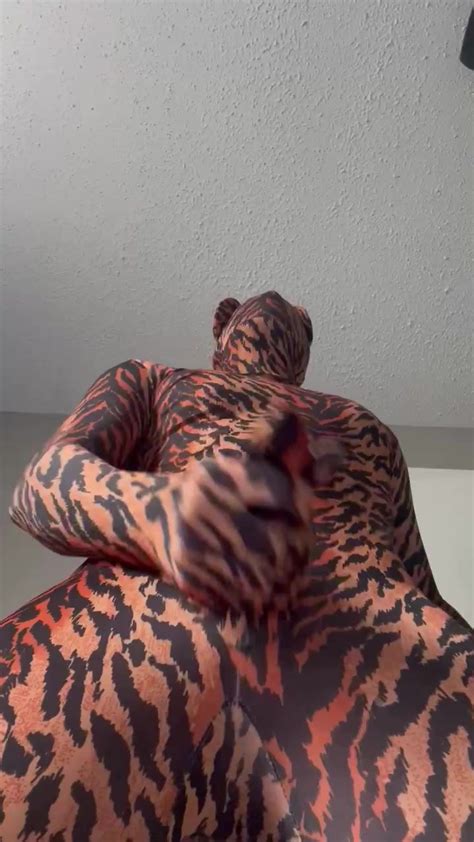Zentai Tiger Fap Thisvid Com