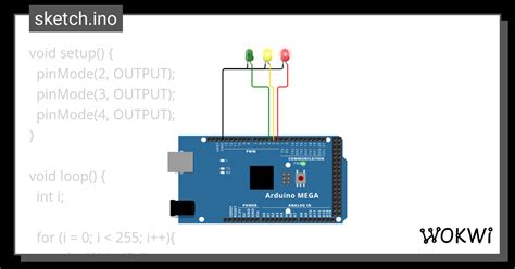 Led Vito Wokwi Esp32 Stm32 Arduino Simulator