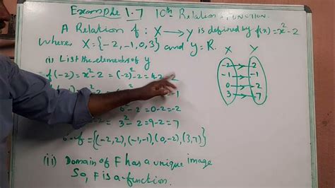 relation and functions chapter 1 10th std maths samacheer example 1