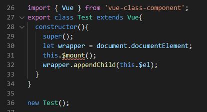 Is Mount Still A Supported Feature Issue Vuejs Vue Class Component GitHub