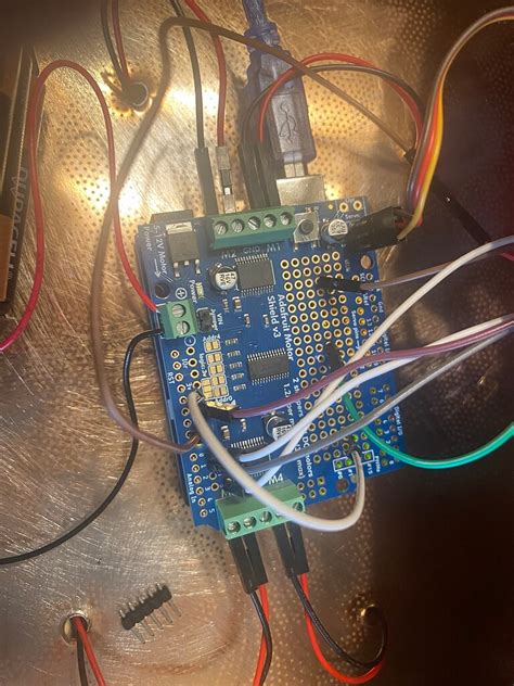 I2c Communication Issue With Adafruit Motor Shield V2 On Arduino Need Help 3rd Party Boards