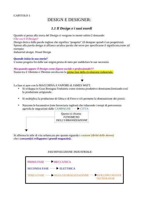 Riassunto Del Libro Di Design Appunti Di Design Docsity