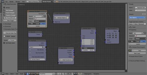 Animation Nodes How To Use Separate Text Object Inside A Subprogram