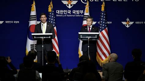 Us South Korea Postpone Military Drills