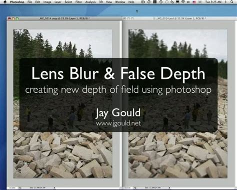 How To Fake Depth Of Field With Lens Blur In Photoshop Photoshop