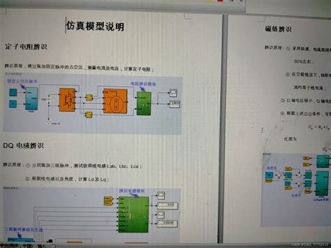 pmsm永磁同步电机参数辨识仿真，适用于表贴式，内嵌式永磁同步电机 表贴pmsm的电感 csdn博客