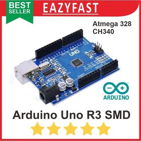 Jual Arduino Uno R SMD CH Compatible Atmel Atmega Atmega P P Kab Bandung