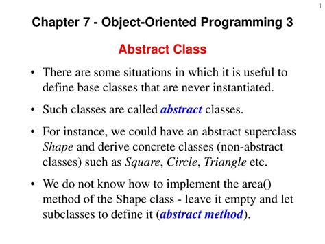 Ppt Abstract Class Powerpoint Presentation Free Download Id4064966