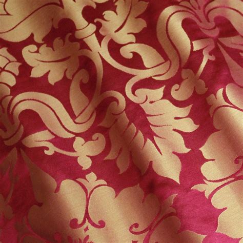 Bellini Silk Damask Comper Rose And Gold Watts And Co