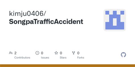 GitHub Kimju0406 SongpaTrafficAccident
