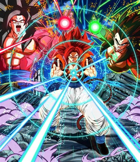 Gogeta Ssj 4 Ultra Big Bang Kamehameha In 2023 Dragon Ball Super Goku Dragon Ball Super