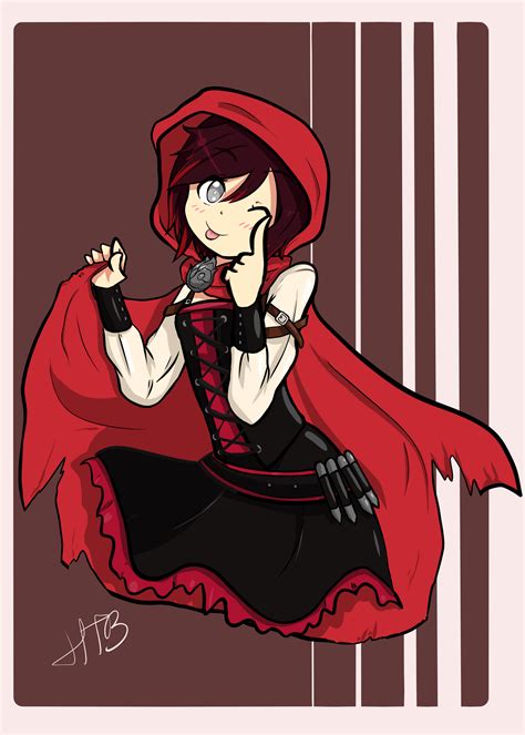 Ruby Rose The Cape Ripper [homicidalteddybear] R Rwby
