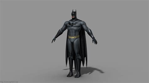 Batman Rig Legacy 3d Model Rigged Cgtrader