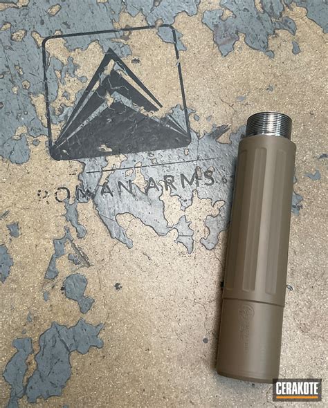 Suppressors Finished In C 246 Cerakote