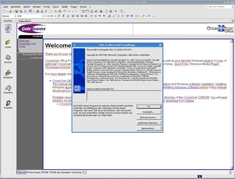 Will Microsoft Frontpage Xp Run On Mac Or Linux Codeweavers