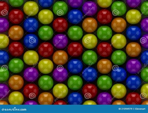 Colored Bubble Gums Stock Illustration Illustration Of Pattern 21094979