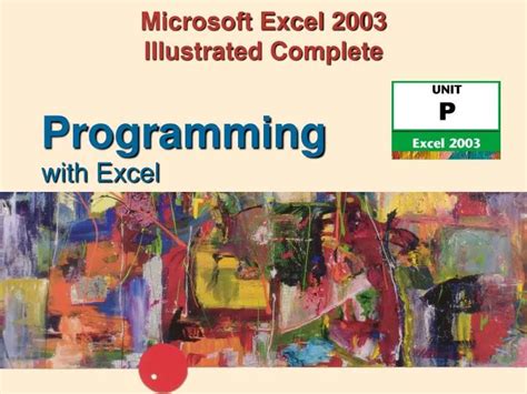 PPT Microsoft Excel 2003 Illustrated Complete PowerPoint Presentation ID 3806477